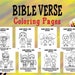 Bible Verse God Says I Am Coloring Pages for Kids Christian Coloring ...