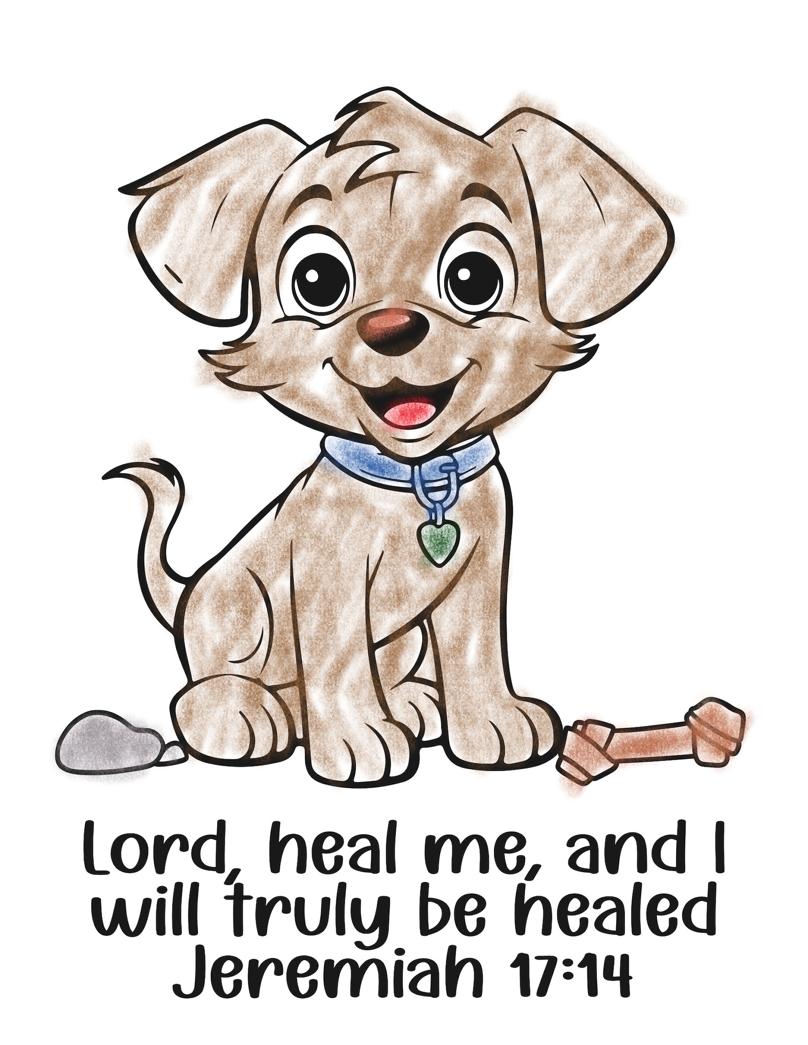 Bible Verse Coloring Pages for Kid Christian Farm Animal Vol 2 Coloring ...