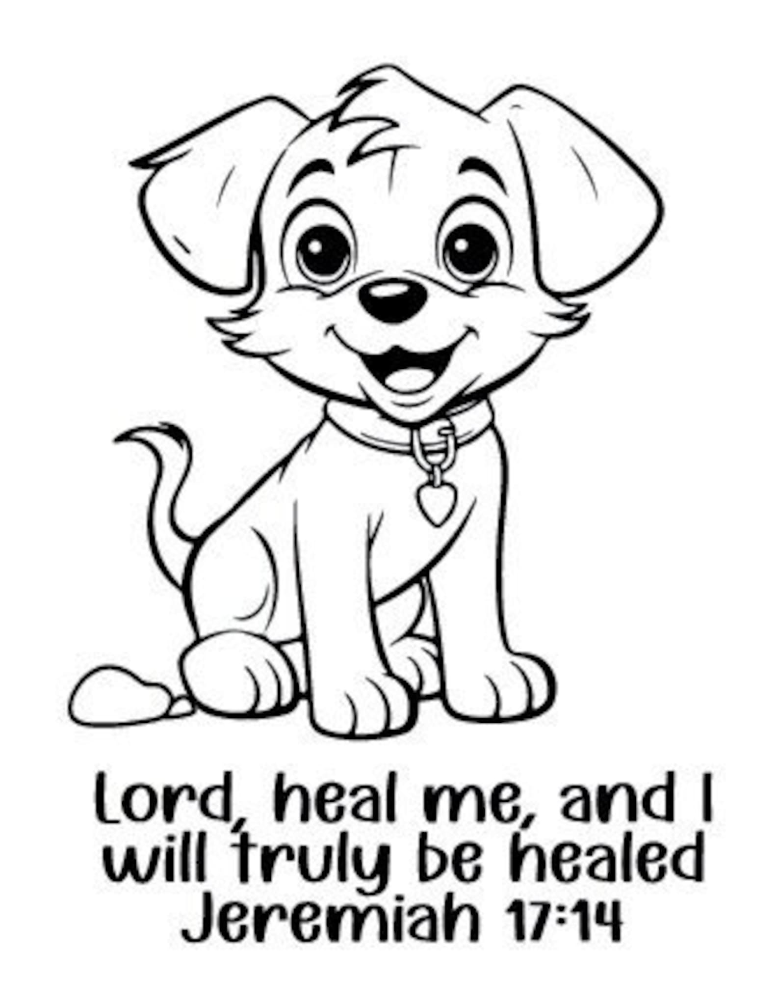 Bible Verse Coloring Pages for Kid Christian Farm Animal Vol 2 Coloring ...