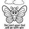 Bible Verse God Says I Am Coloring Pages for Kids Christian Coloring ...