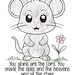 Bible Verse Coloring Pages for Kid Christian Farm Animal Coloring Book ...