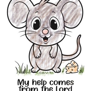 Animal Coloring Pages Bible Verse Kid Christian Farm Animal Vol 2 ...