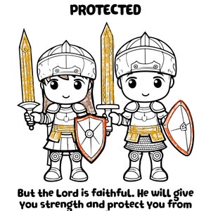 God Says I Am Bible Coloring Pages for Kids Christian Coloring Book ...