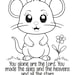 Bible Verse Coloring Pages for Kid Christian Farm Animal Coloring Book ...