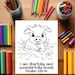 Bible Verse Coloring Pages for Kid Christian Farm Animal Coloring Book ...