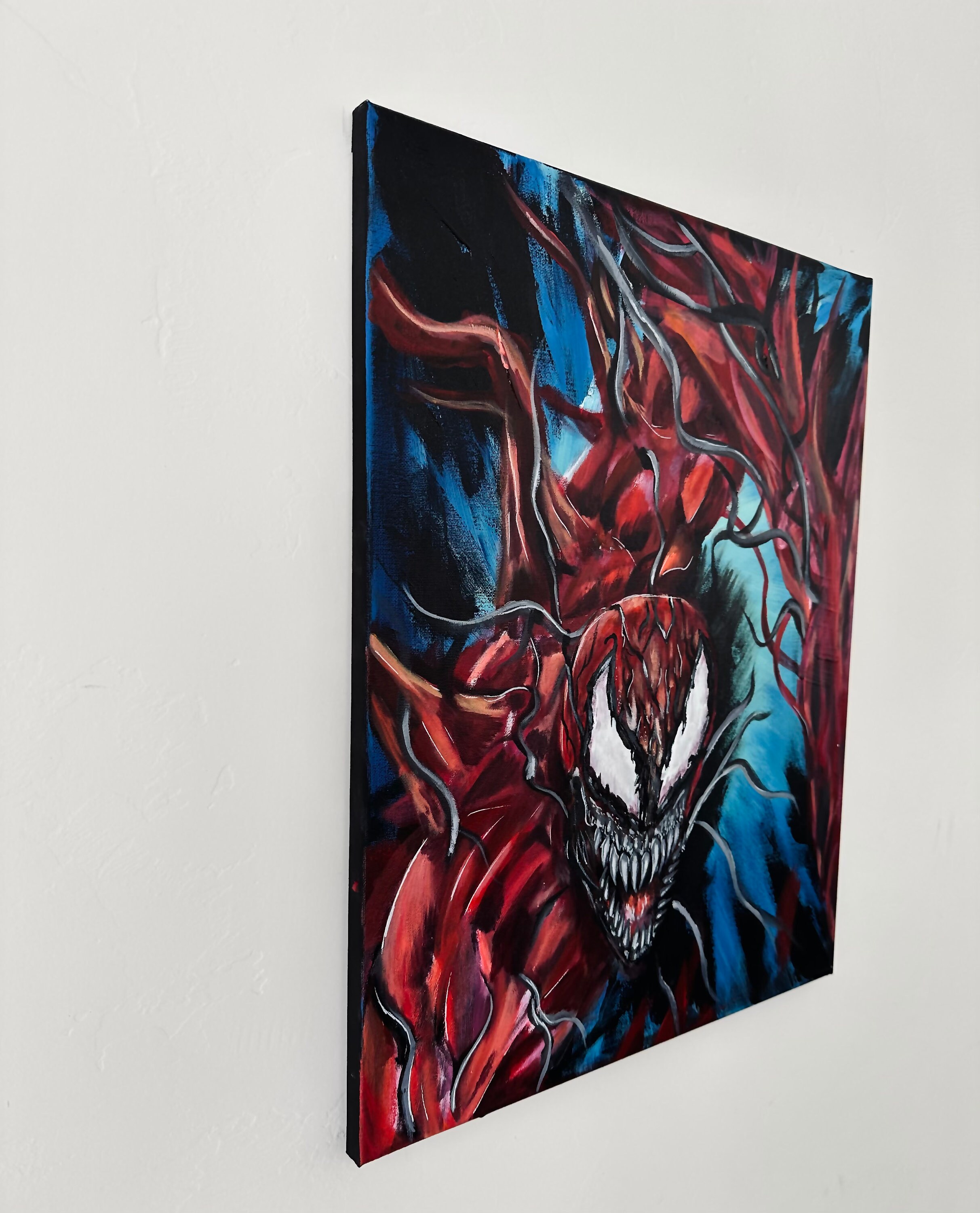 Venom Acrylic Painting - Etsy