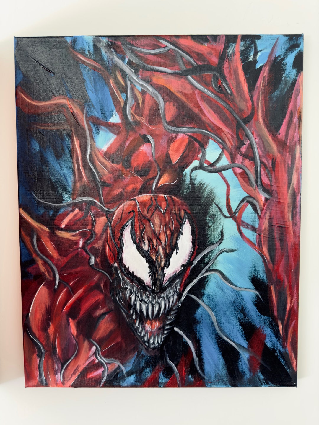 Venom Acrylic Painting - Etsy