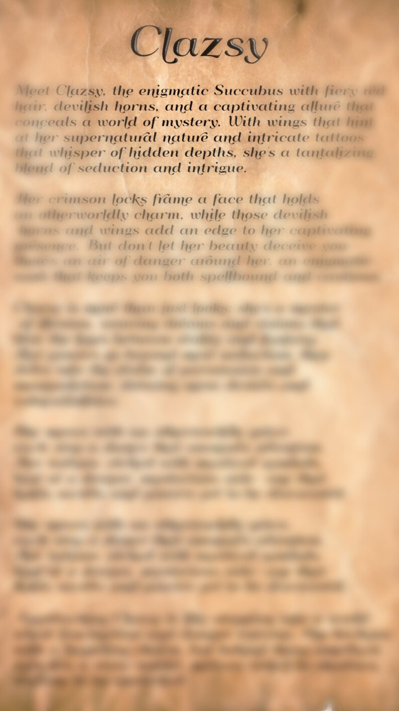 Spiritual Companion Clazsy Spell Succubus Sigil horny Succubus Succubus ...