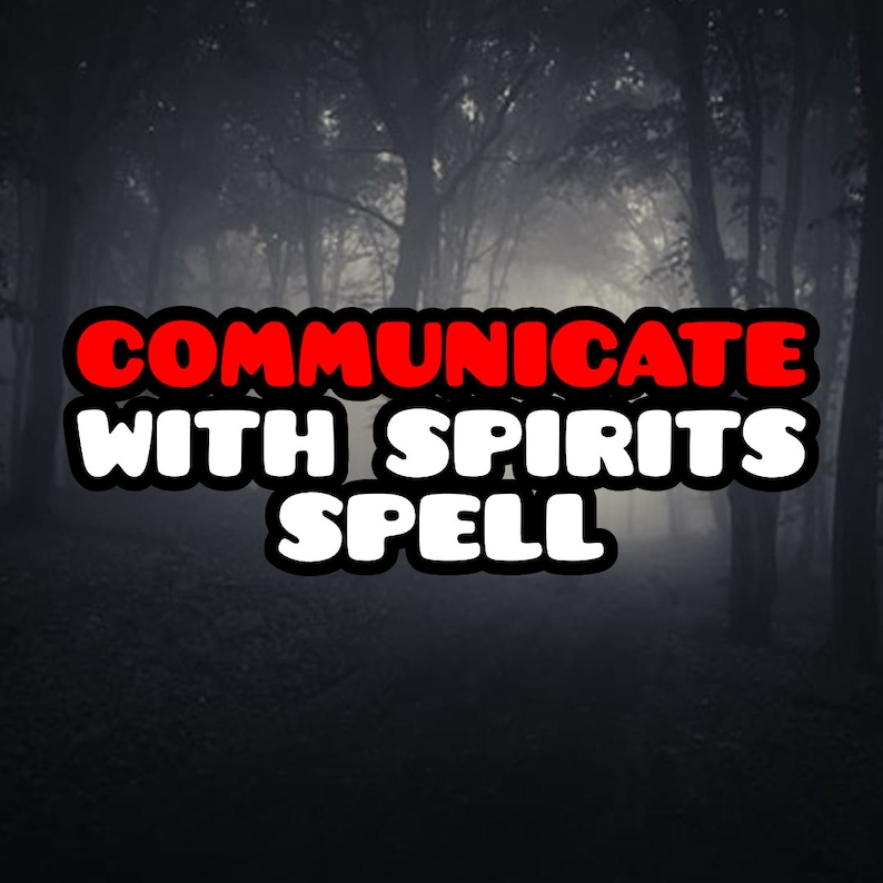 Communicate With Spirits, Magic Sigil Spell, Magic Sigil DIY Magic ...
