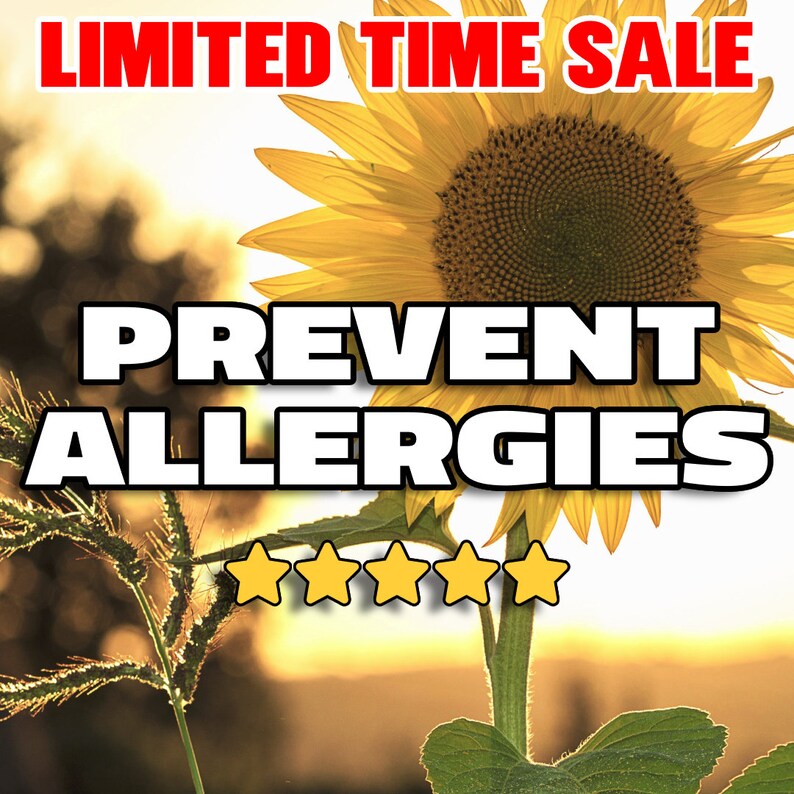 Prevent and Stop Allergies Sigil, Comes Fully Charged With Instructions, Stop Spring Time ...