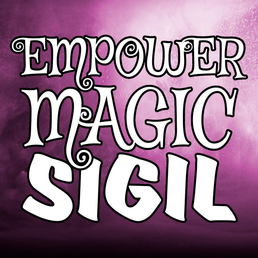 Magic Enhancement Sigil Enhance All Your Spells and Rituals - Etsy UK