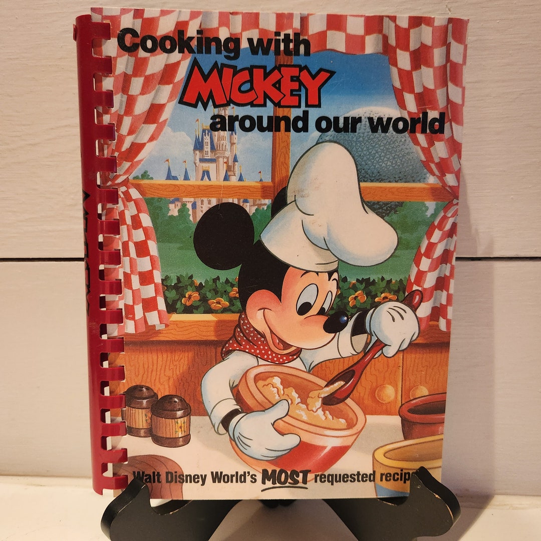 1986 Mickey Mouse Cookbook - Etsy