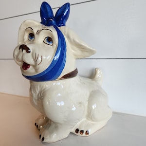 Mugsy Dog Cookie Jar - Etsy