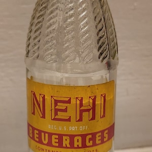 Nehi Soda Bottle - Etsy
