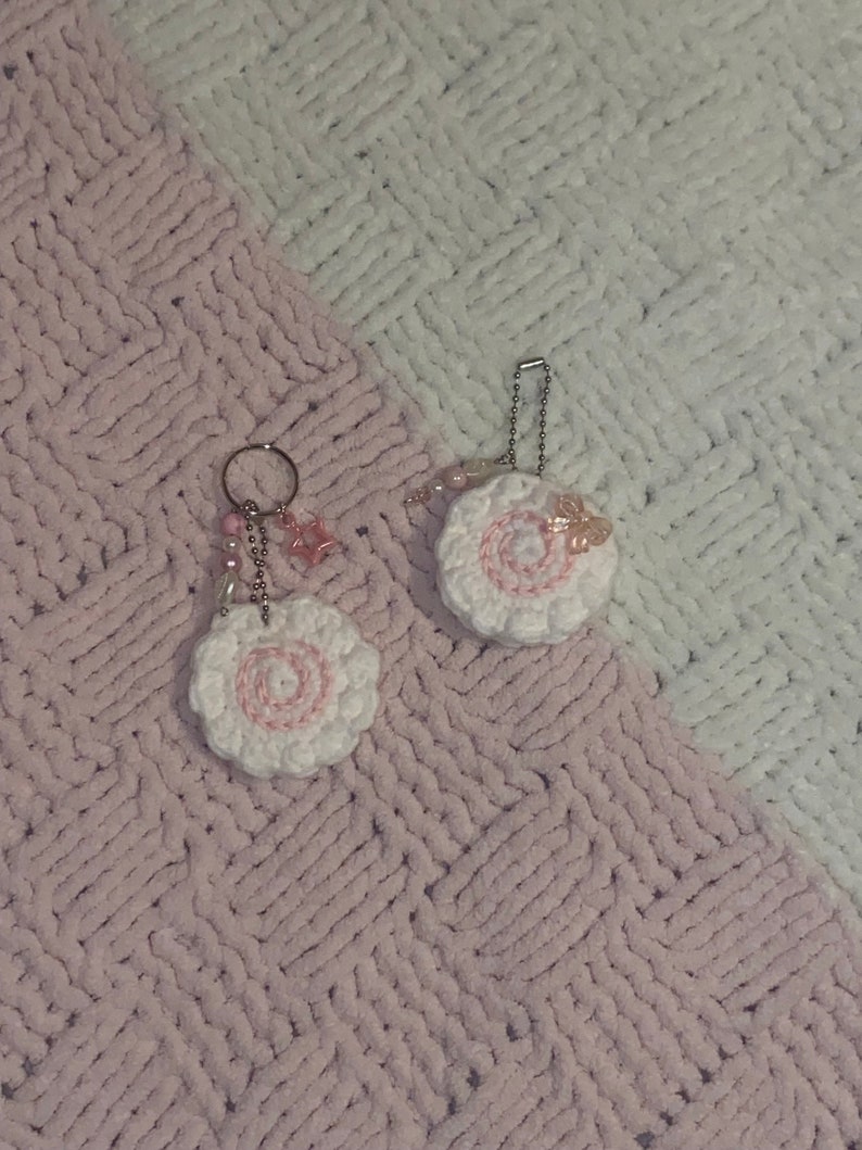 Narutomaki (fish Cake) Keychains! - Etsy