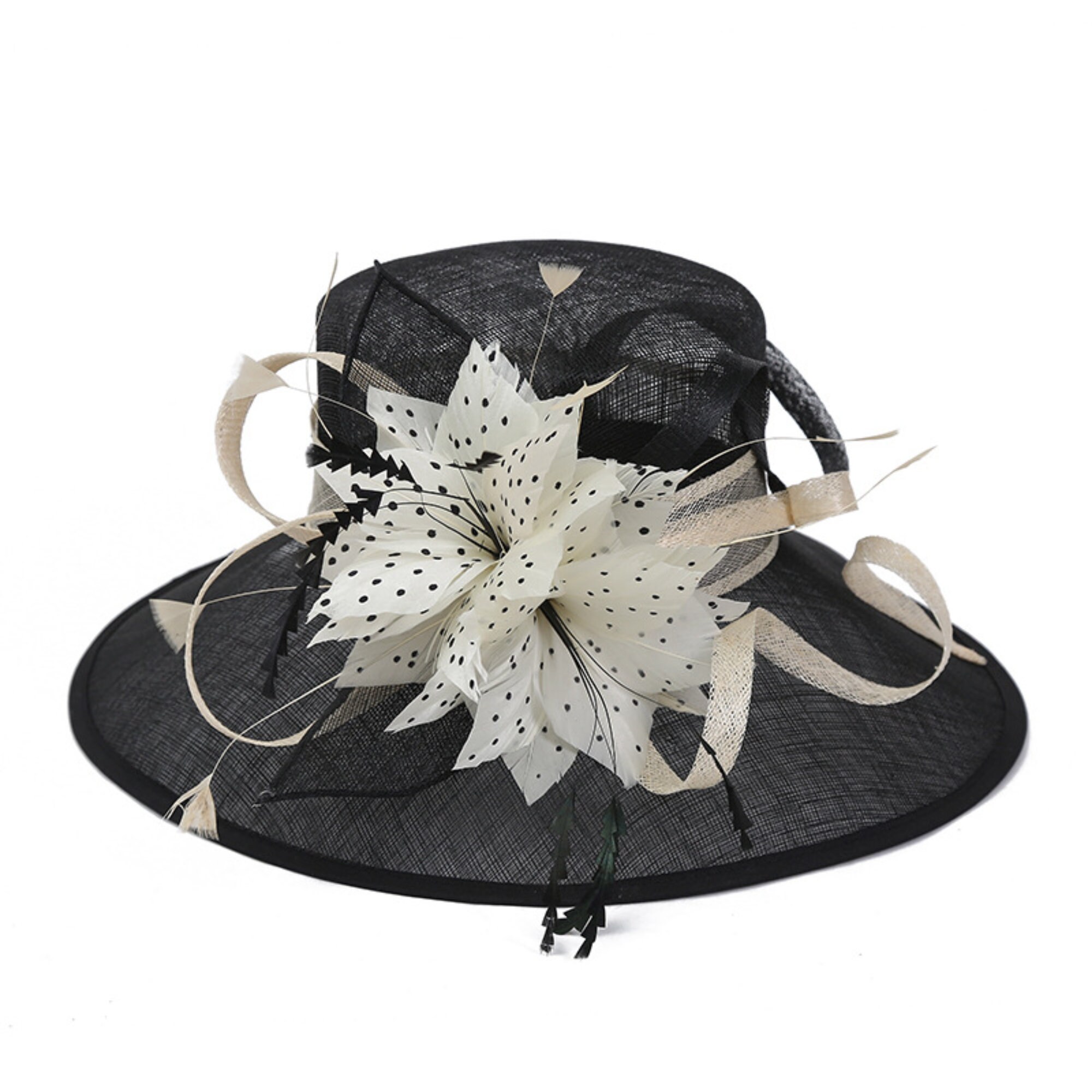 Elegant Sinary Bucket Hat, Church Hat, High Tea Party Hat, Formal Hat ...