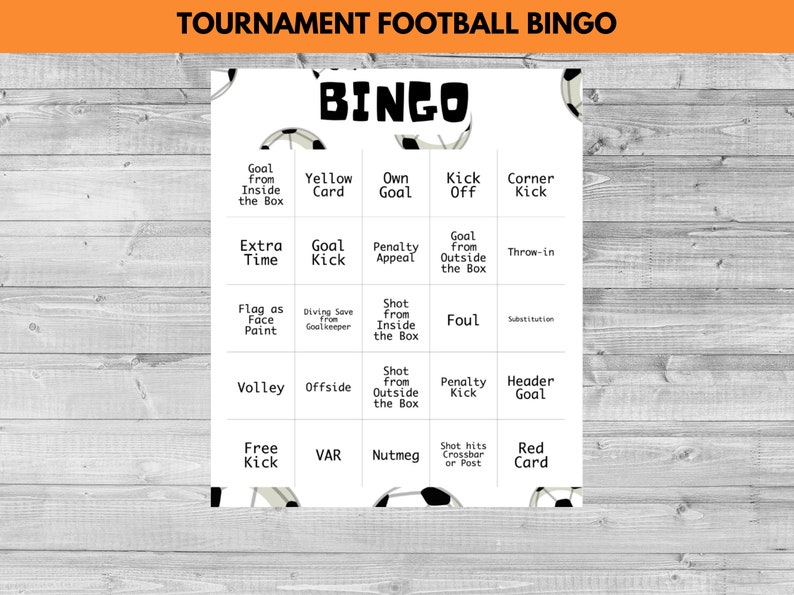 Football Bingo Copa America 2024 Bingo Euro 2024 Bingo Summer Games ...