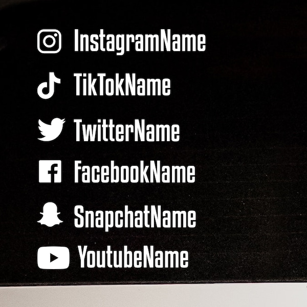 Instagram Decal Stickers - Etsy