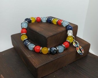 Custom Autism Friendship Bracelets/autism Beaded Bracelets/autism ...