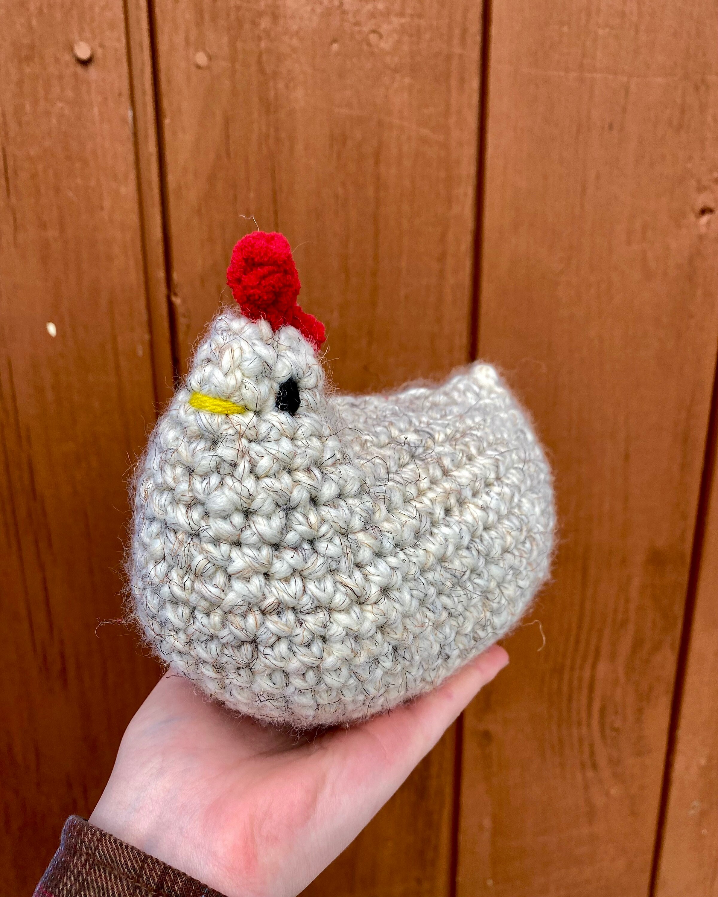 Crochet Chicken, Chicken Plushie, Crochet Hen - Etsy