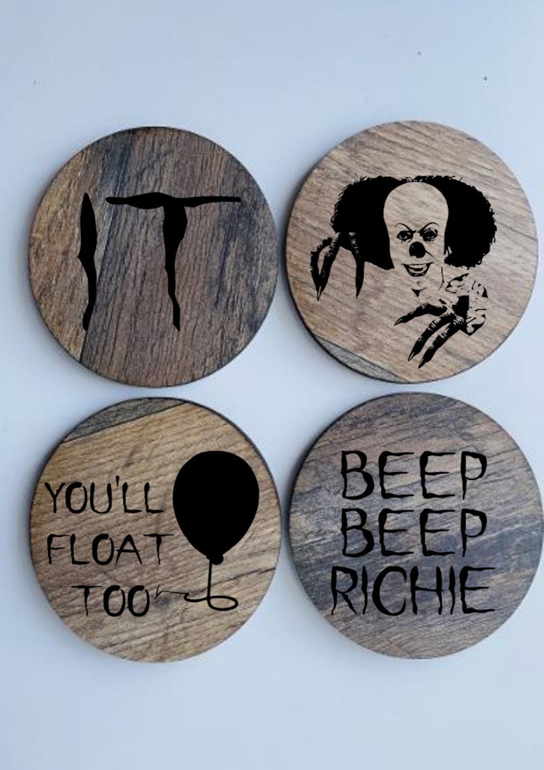 It Pennywise Coasters - Etsy