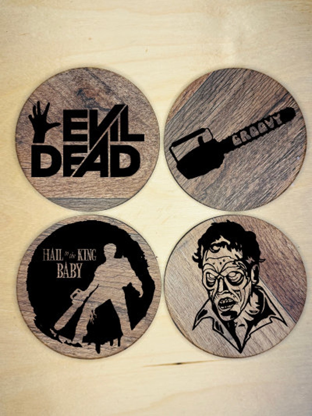 Evil Dead Coaster Set - Etsy