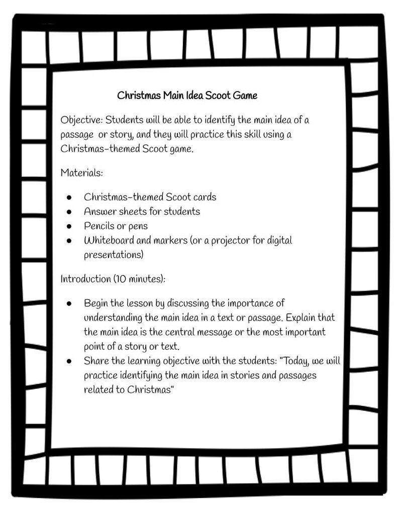 Christmas Reading Game Teacher Homeschool Tutor, Reading Games ...