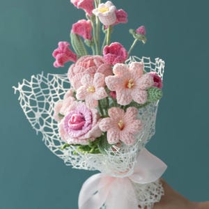 Roselle Rose Bouquet 1 Roselle Rose, 1 Princess Suki Rose, 1 Multi-head ...