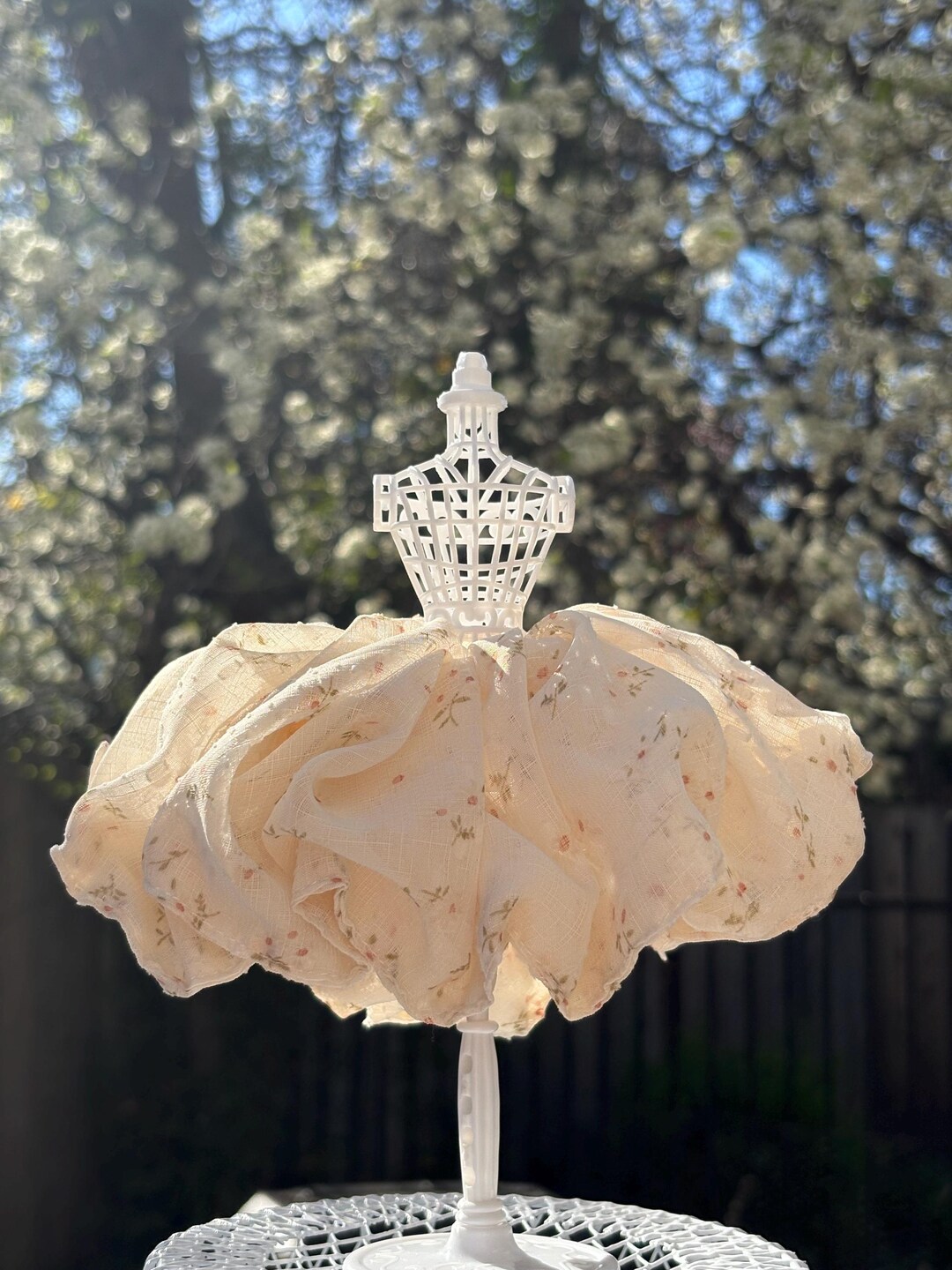 Floral Handmade Gift Custom Large Colorful Spring Scrunchies Soft ...