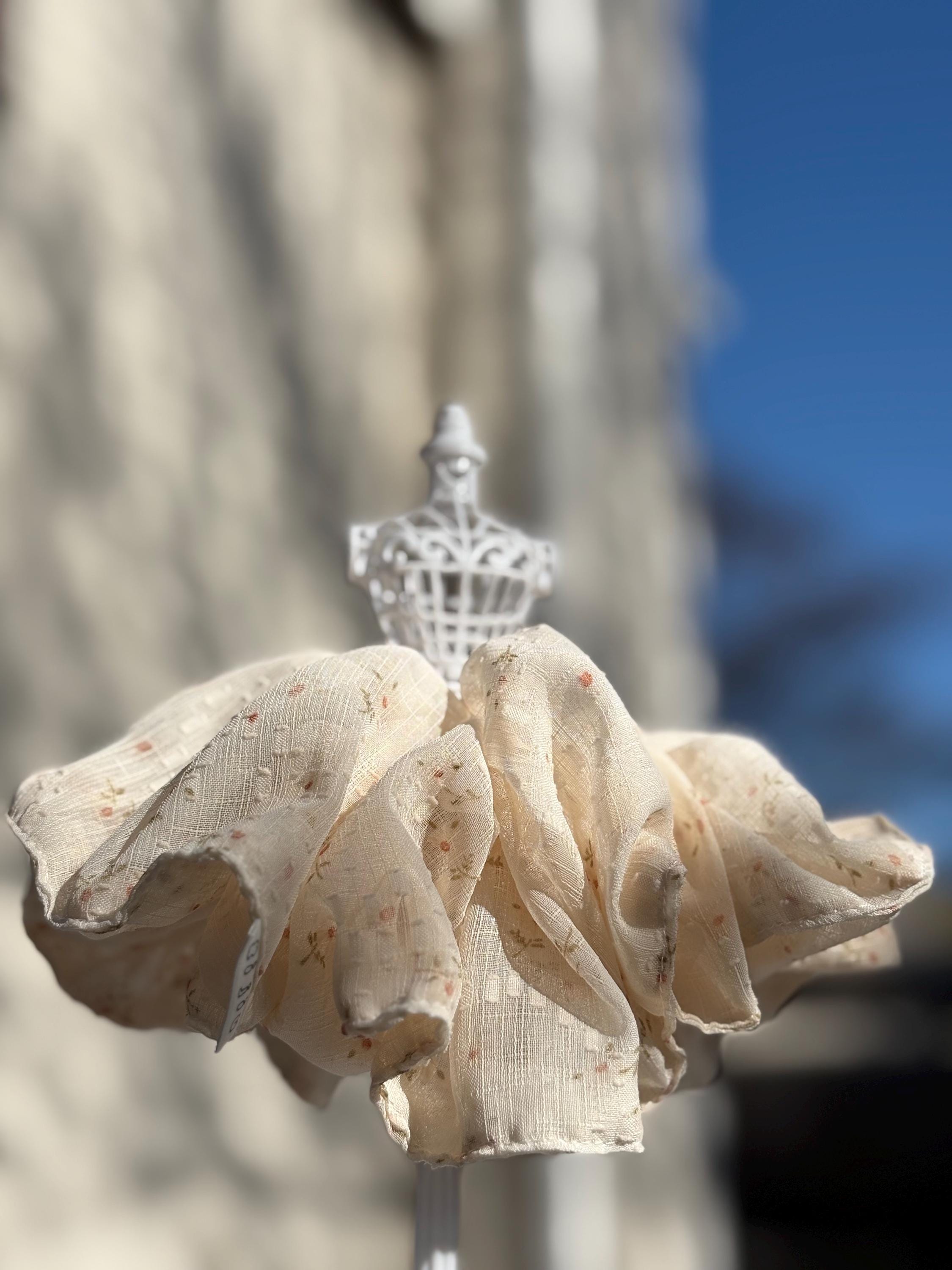 Floral Handmade Gift Custom Large Colorful Spring Scrunchies Soft ...