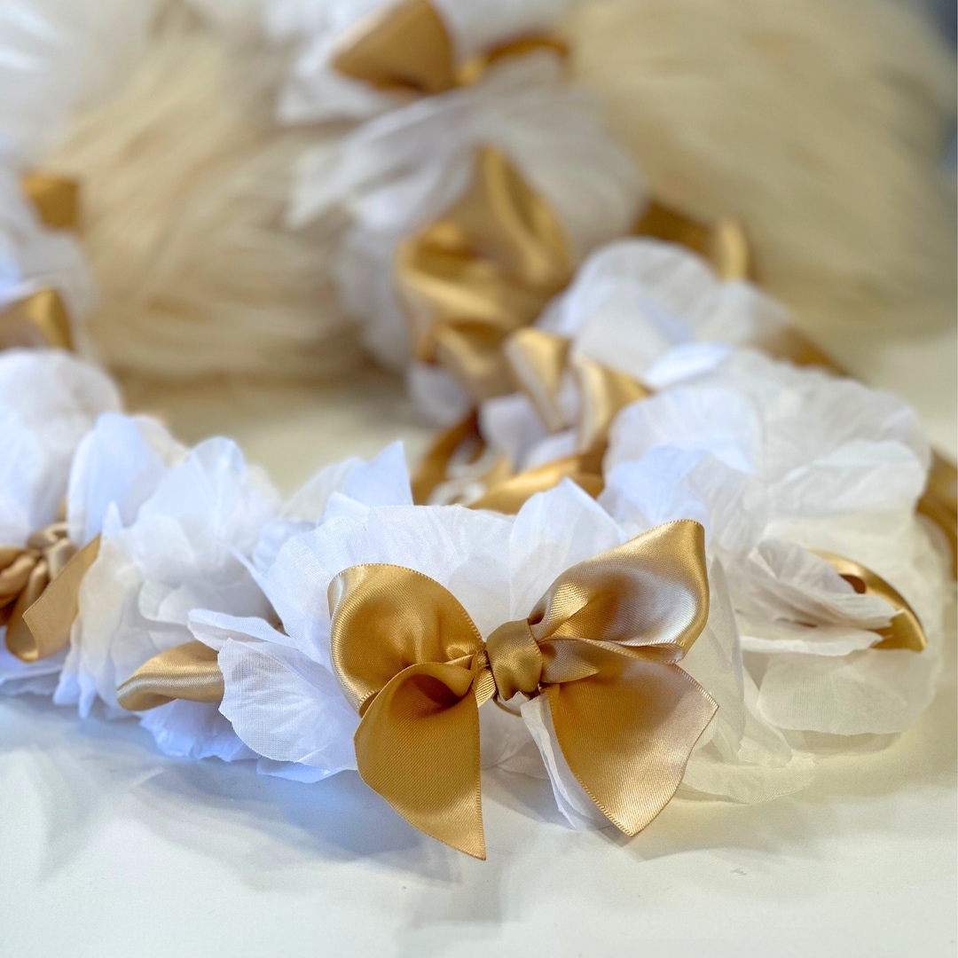 DIY Money Lei Starter Personalized Lei Custom Ribbon Bows With Optional ...