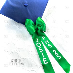 GRAD CAP Topper Hair Bow Graduation Gift Bow Personalized 2025 - Etsy