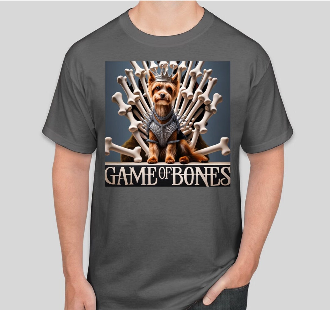 Game of Bones - Gender Neutral Mens & Womens Casual Graphic Tshirt for ...