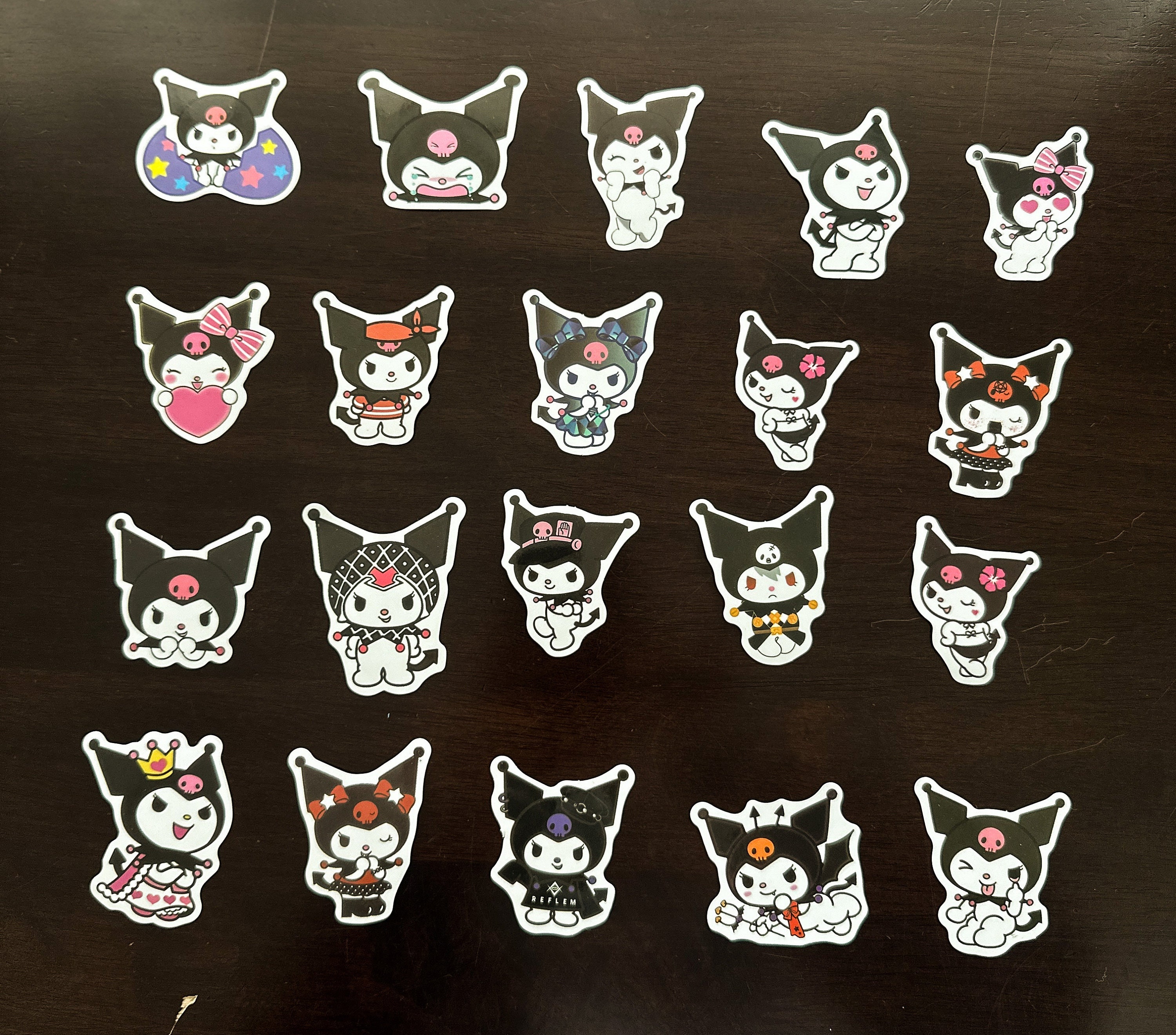 100 Pcs Cute Sanrio Decoration Stickers, Mixed Sanrio Stickers W ...