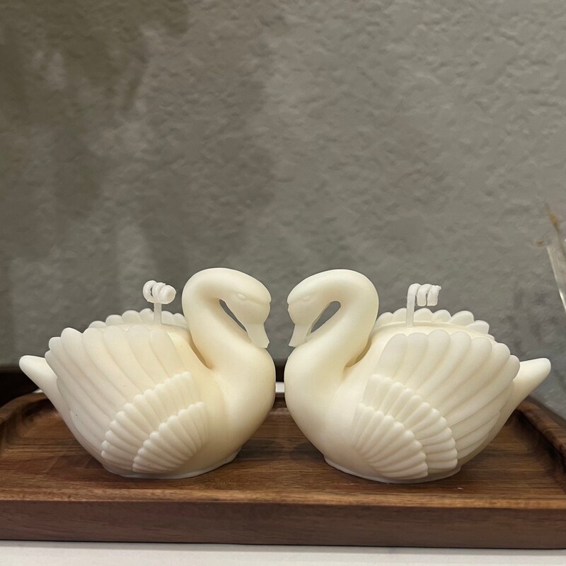Swan Candle - Etsy