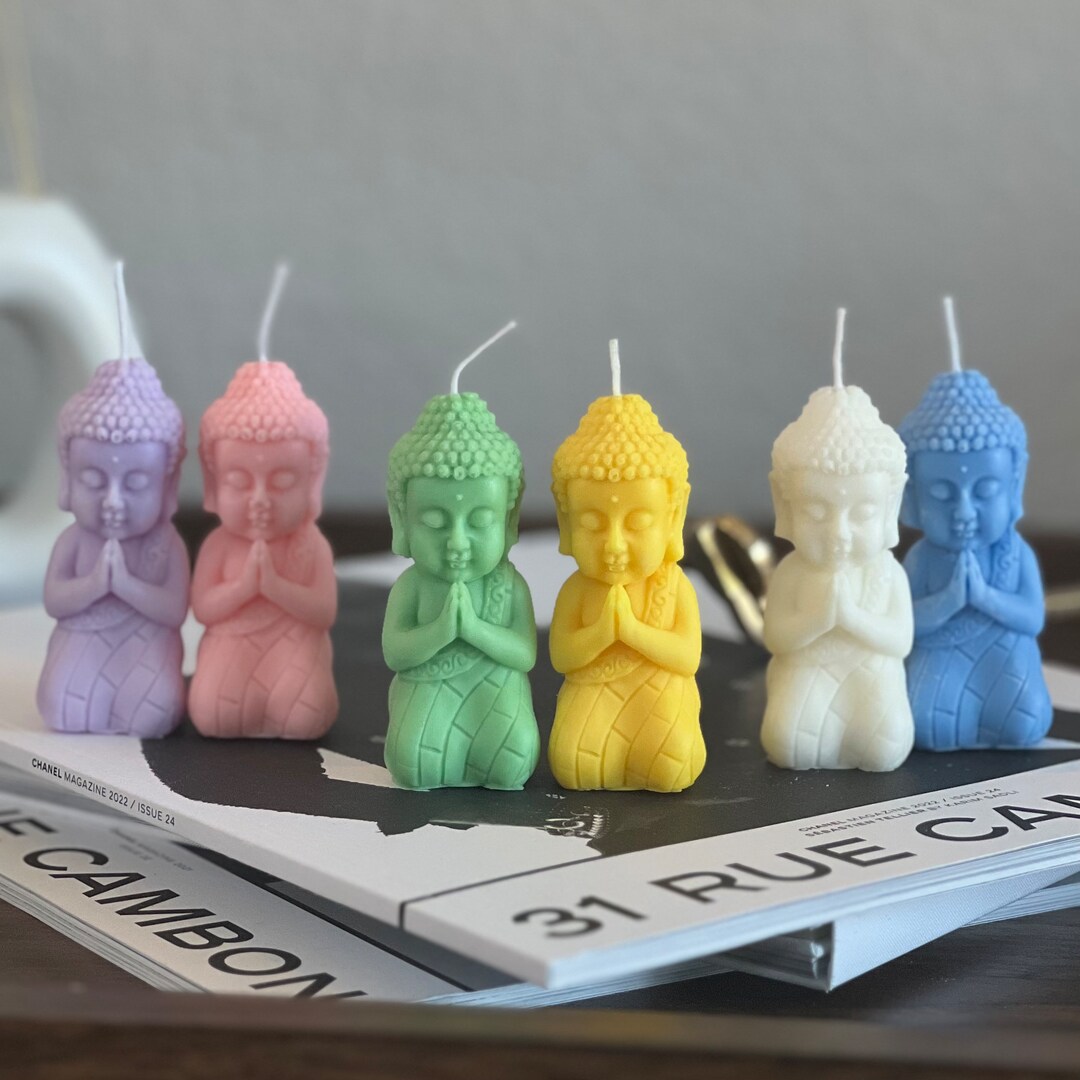 Baby Buddha Candle, Handmade Candle, Decorative Candle, Soy Wax Candle ...