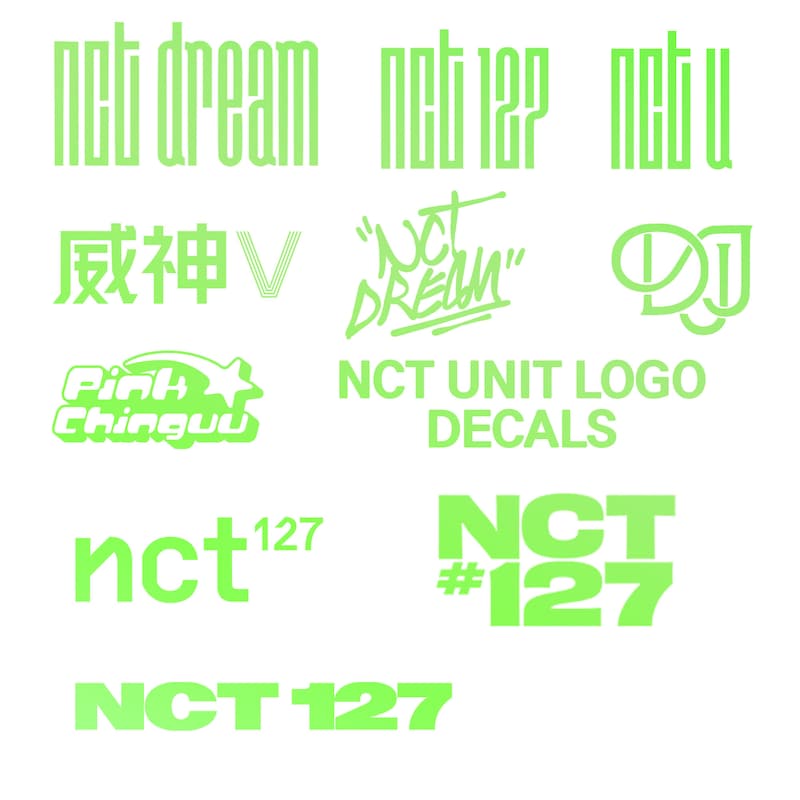 Nct Album Stickers - Etsy