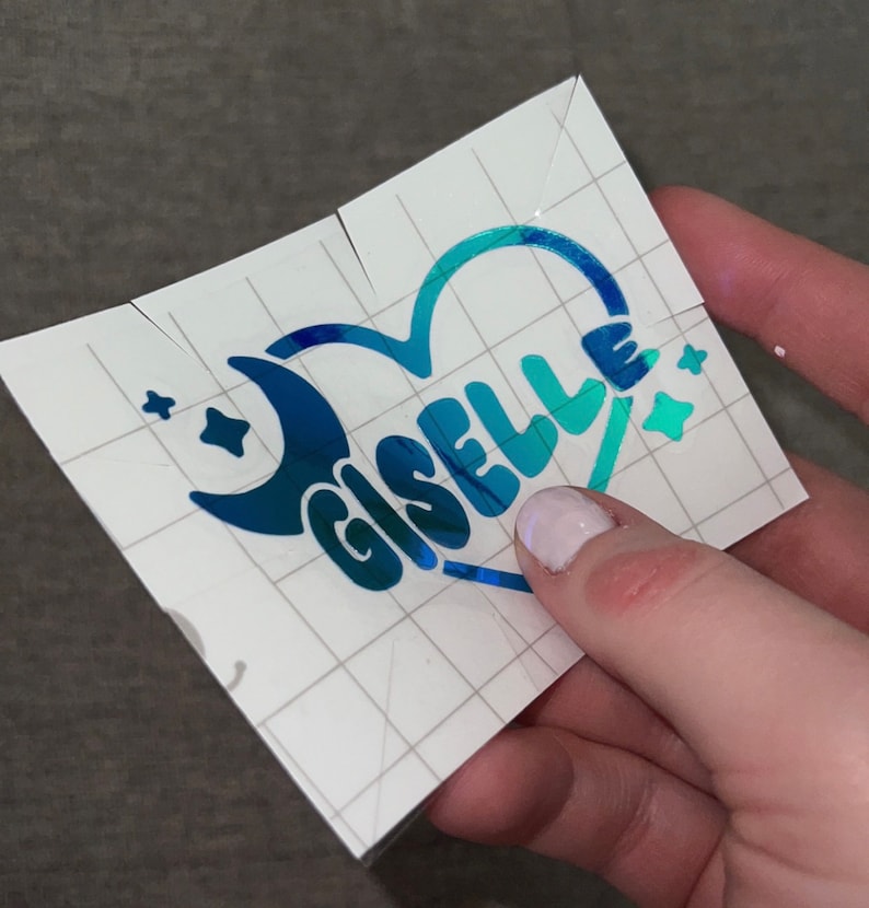 AESPA Kpop Holographic Vinyl Decal Lightstick Sticker - Etsy