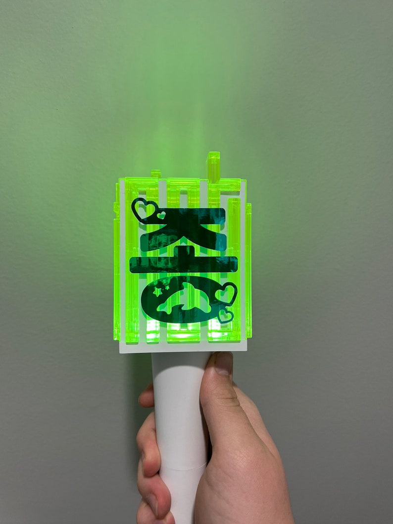 NCT DREAM K-pop Animal Hangul Lightstick Neobong Vinyl Decal - Etsy