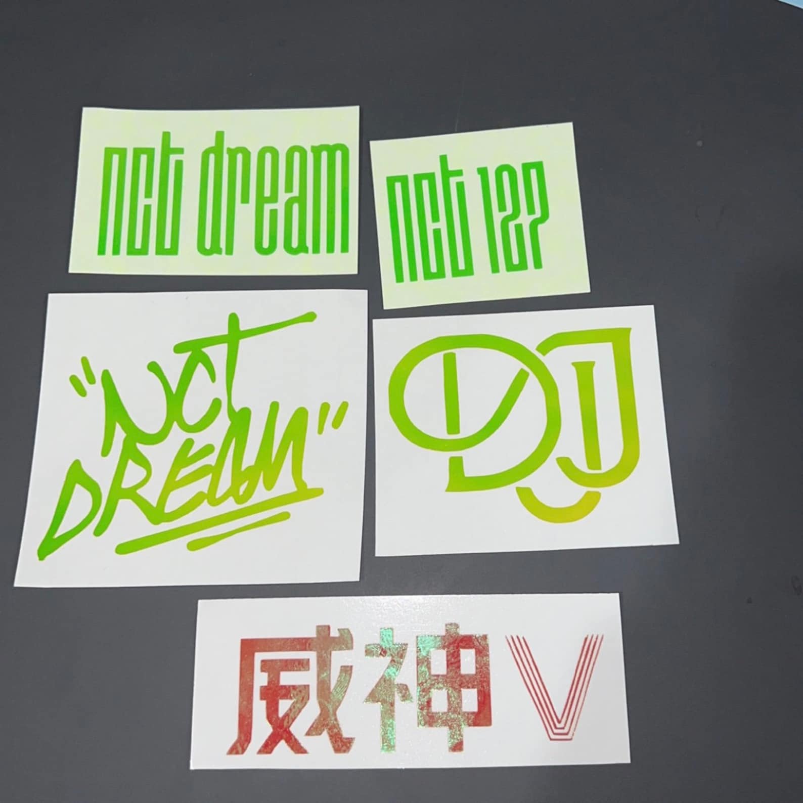 NCT Logo Sticker Vinyl Decal Nct U Nct Dream Way V Nct Dojaejung - Etsy UK