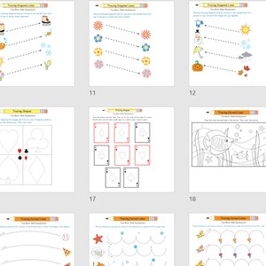 25 Digital Kids' Drawing Exercises - Fine Motor Skills Development ...