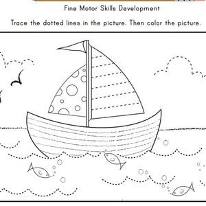 25 Digital Kids' Drawing Exercises - Fine Motor Skills Development ...