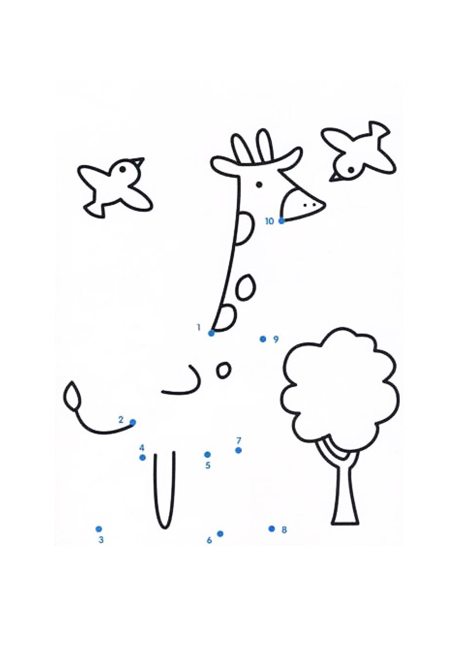 11 Digital Kids' Drawing Exercises - Connect With Dots - Perfect for ...