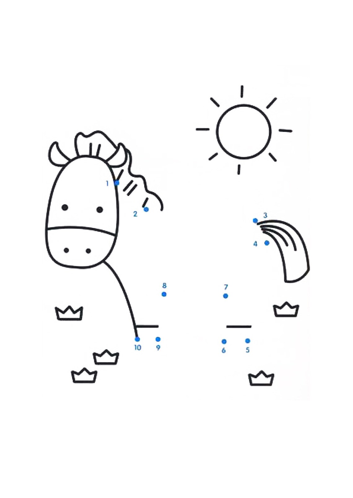 11 Digital Kids' Drawing Exercises - Connect With Dots - Perfect for ...