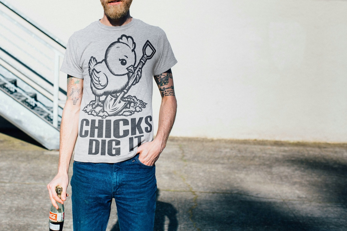Chicks Dig It | SVG EPS | Instant Download - Etsy