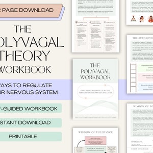 Polyvagal Theory Workbook for Nervous System Regulation - Etsy