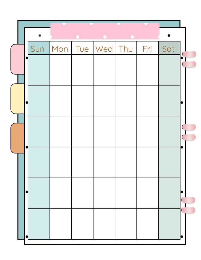 2025-2026 Digital Planner | Monthly, Weekly, Daily (printable PDF) - Etsy