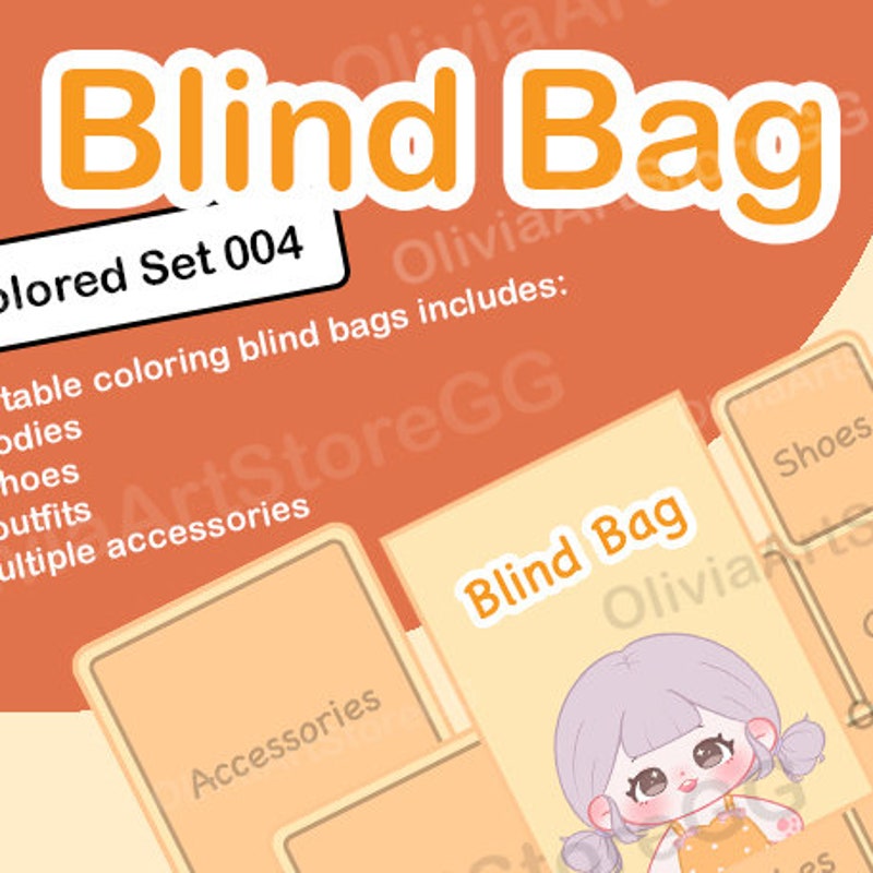 Paper Blind Bag Printables - Etsy