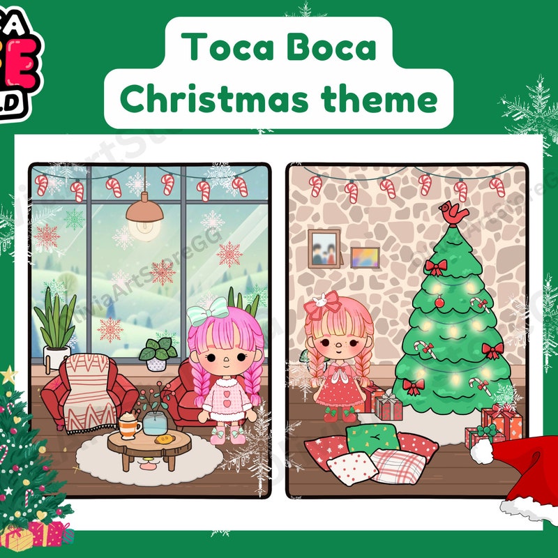 Toca Life World Paper Doll - Etsy