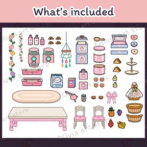 Toca Boca Sugar Pink Parlor Busy Book: Kids Craft (digital Download) - Etsy